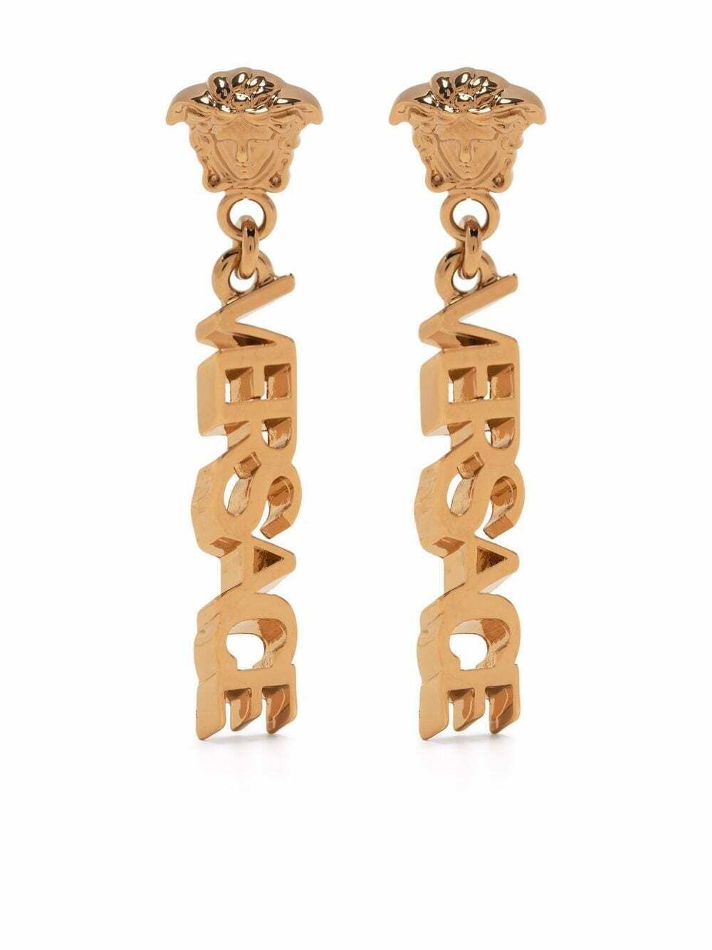VERSACE - La Medusa Logo Pendant Earrings Versace