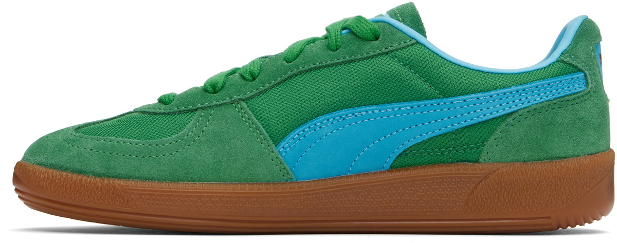 PUMA Green Palermo Vintage Update Sneakers Puma