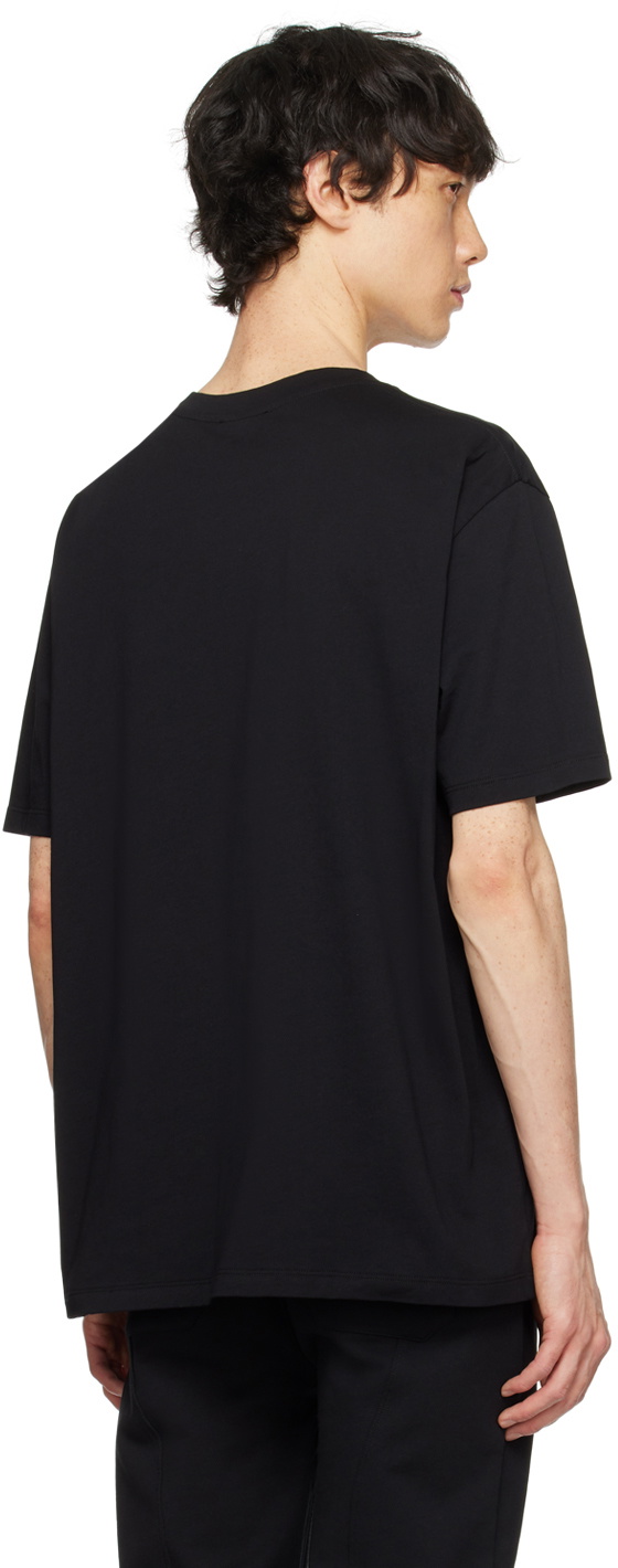 Balmain Black Embroidered T-Shirt Balmain