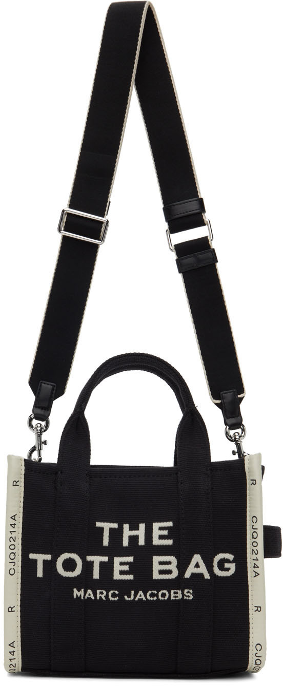 Marc Jacobs Black 'The Jacquard Mini Tote Bag' Tote Marc Jacobs