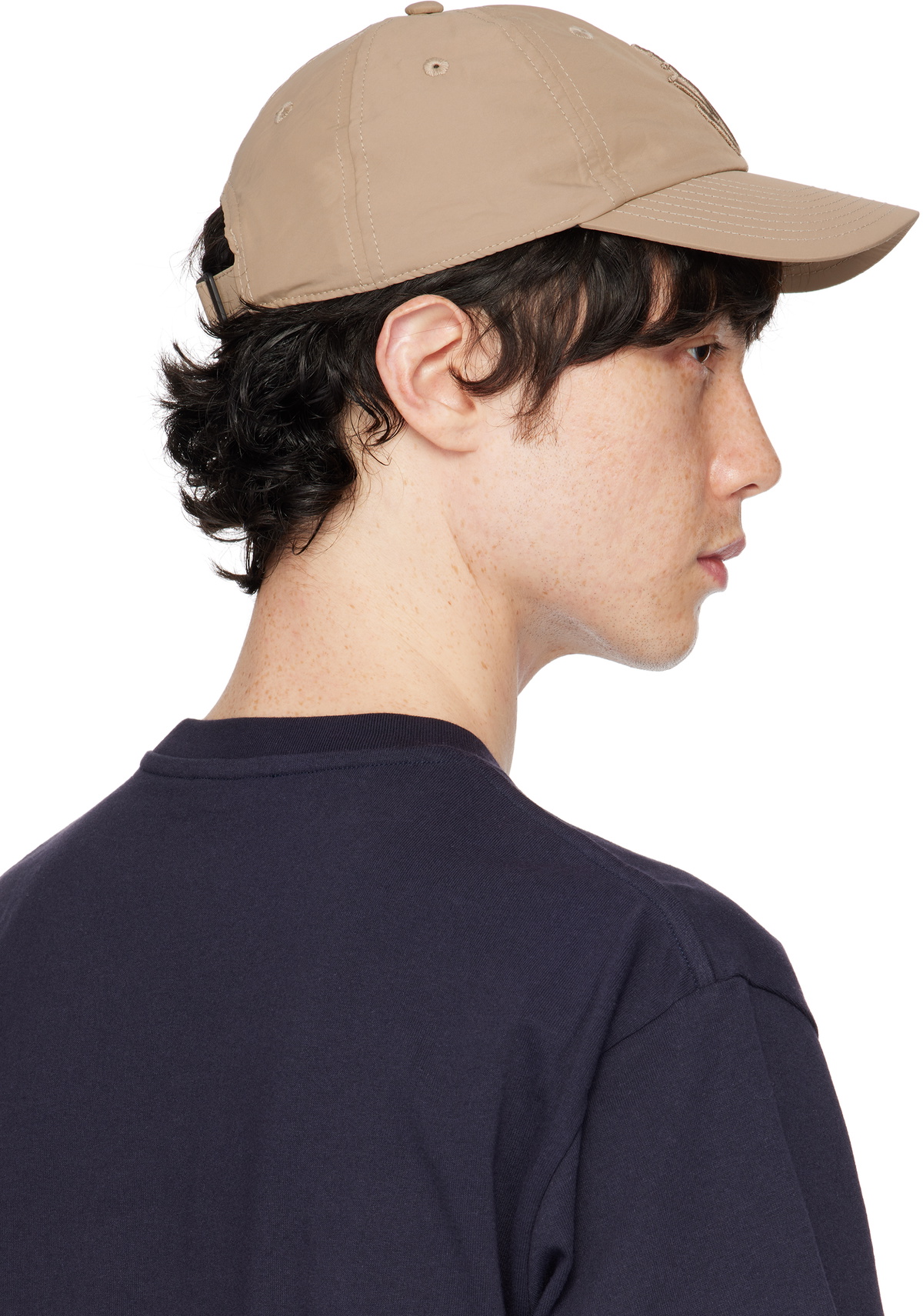 JW Anderson Beige Anchor Logo Baseball Cap JW Anderson