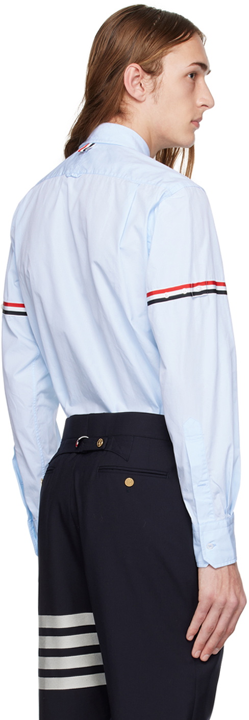 Thom Browne Blue Armband Classic Shirt Thom Browne