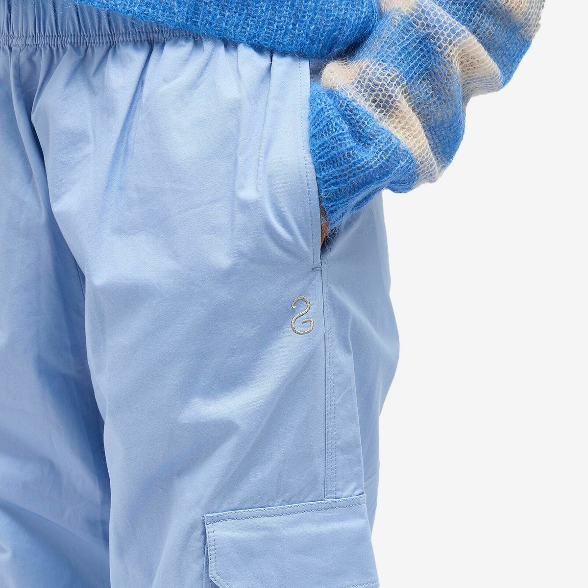 Stine Goya Women's Fatuna Heavy Poplin Trousers in Hydrangea Stine Goya