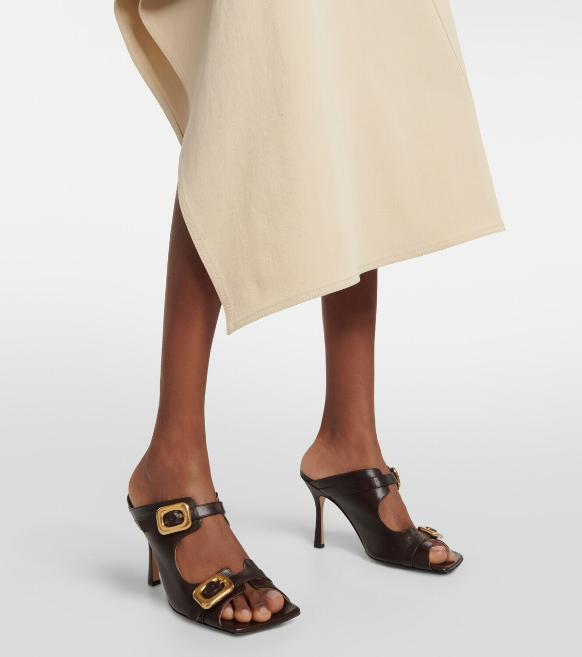 Bottega Veneta Leather mules Bottega Veneta