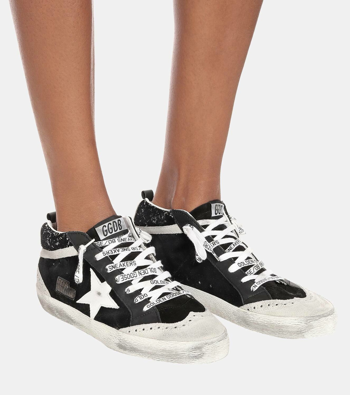 Golden Goose Mid Star high-top sneakers Golden Goose Deluxe Brand