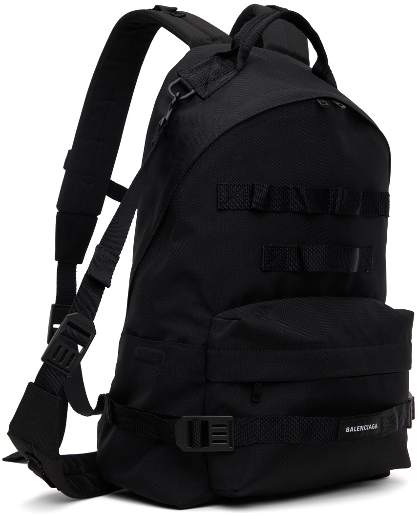 Balenciaga Black Army Medium Multicarry Backpack Balenciaga