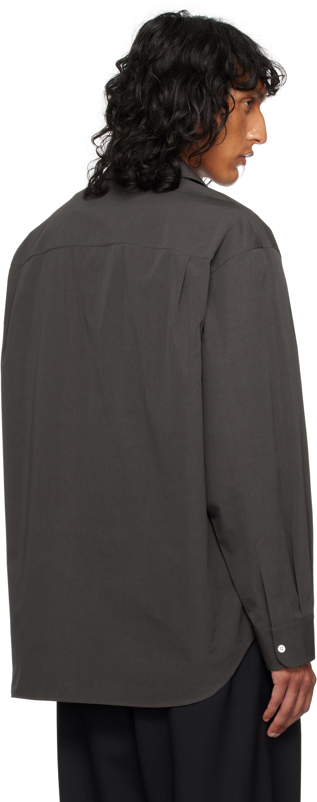 The Row Brown Anthony Shirt The Row