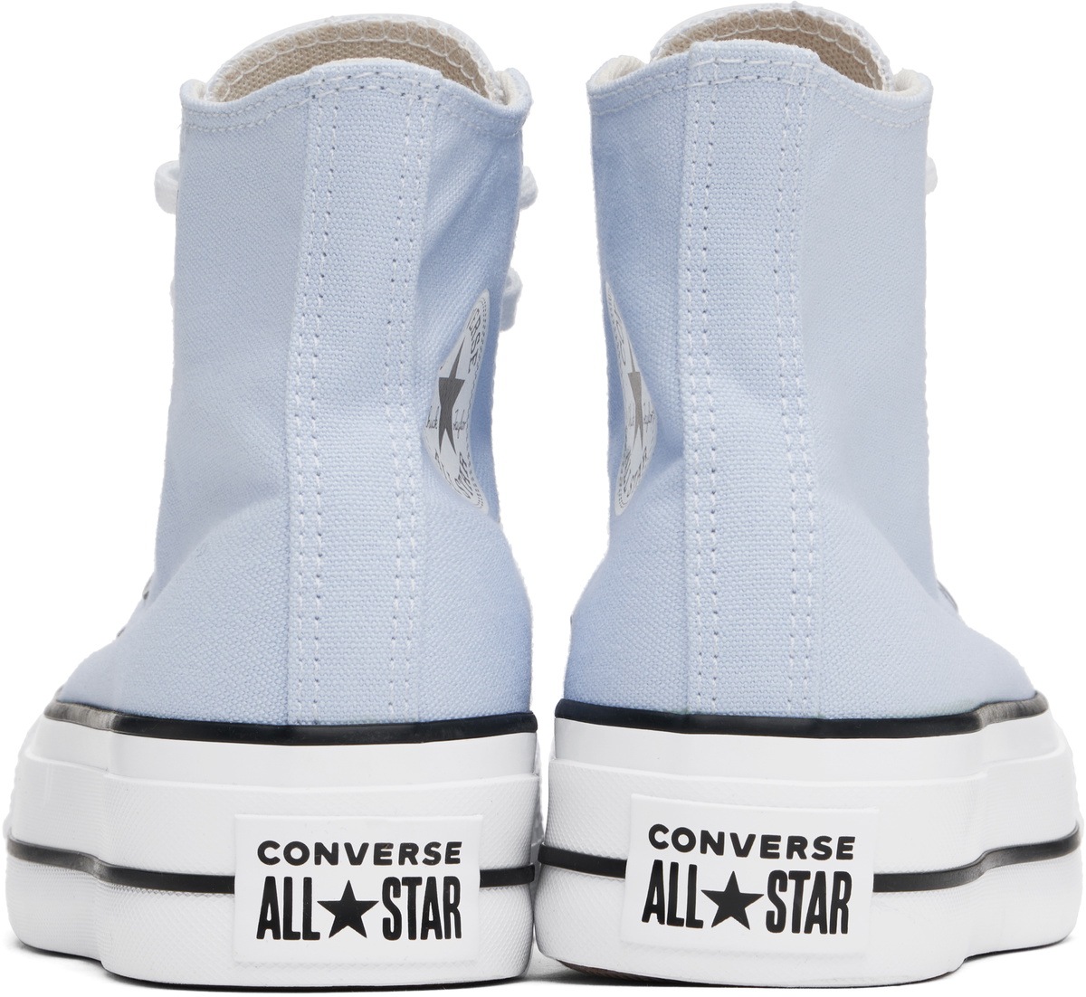 Converse Blue Chuck Taylor All Star Lift Platform High Top Sneakers ...