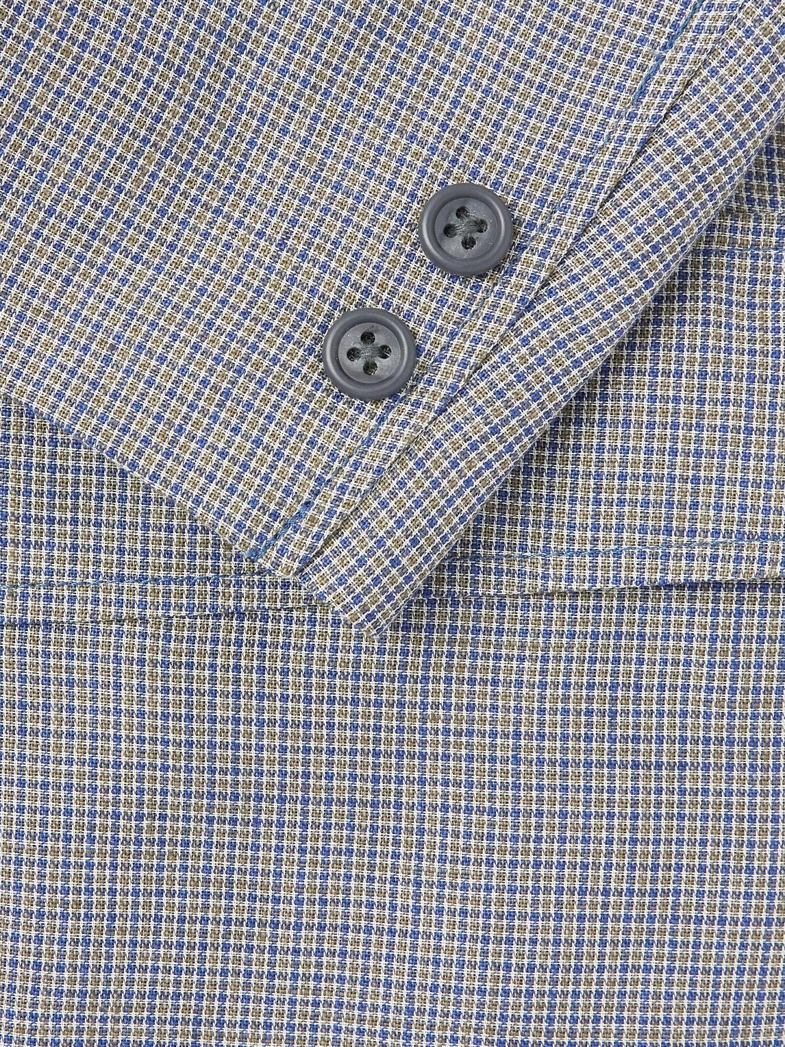 Beams Plus - 3B Checked Linen-Blend Suit Jacket - Gray Beams Plus