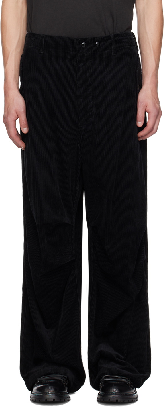 Engineered Garments Black Over Trousers Engineered Garments