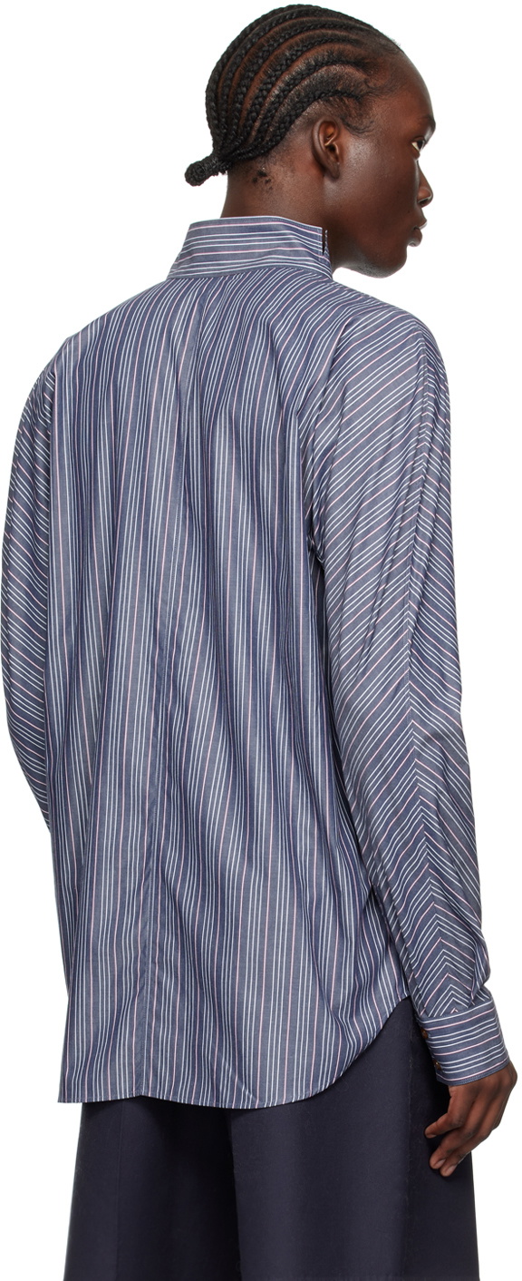 Vivienne Westwood Navy M Metro Shirt Vivienne Westwood