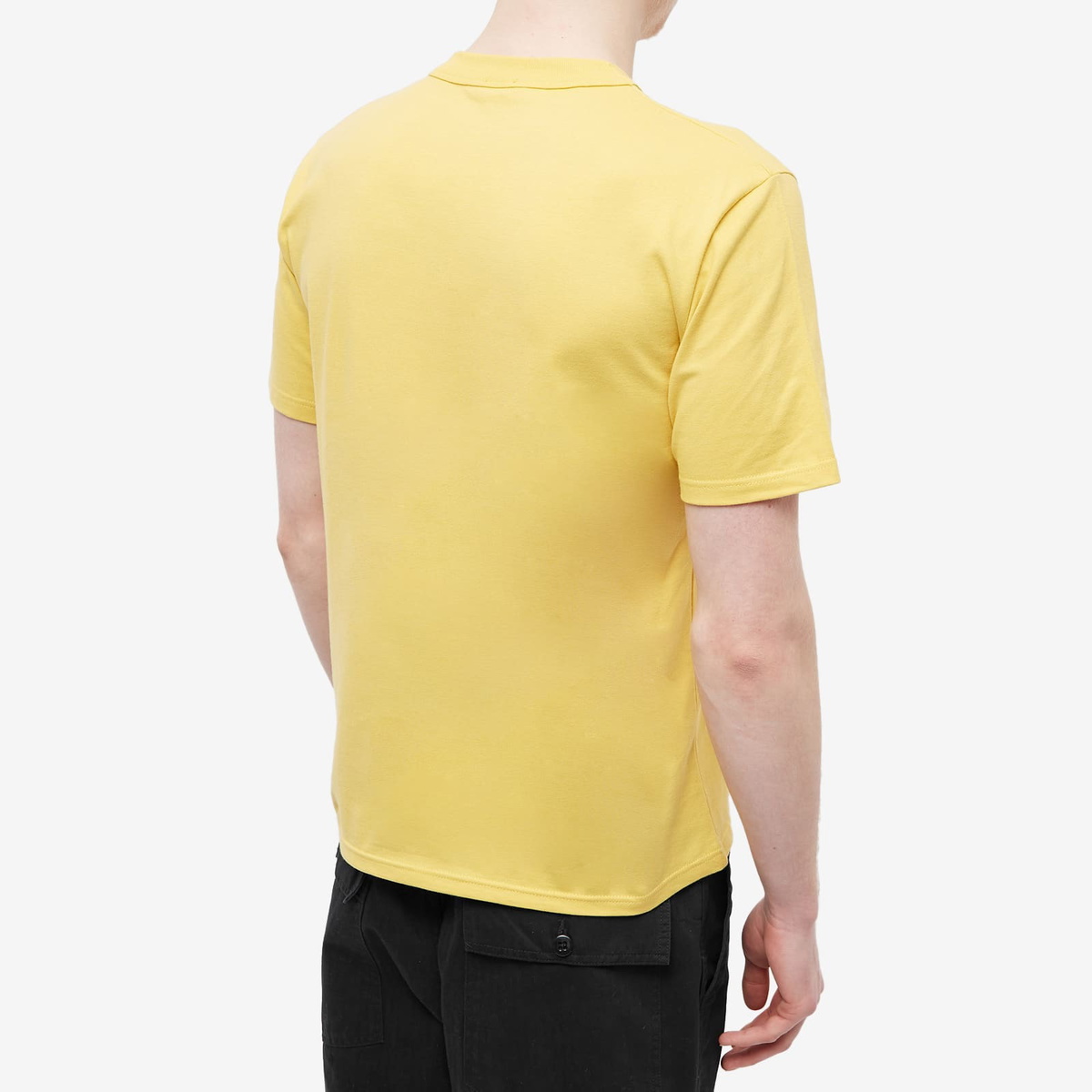 Armor-Lux Men's Classic T-Shirt in Yellow Armor Lux