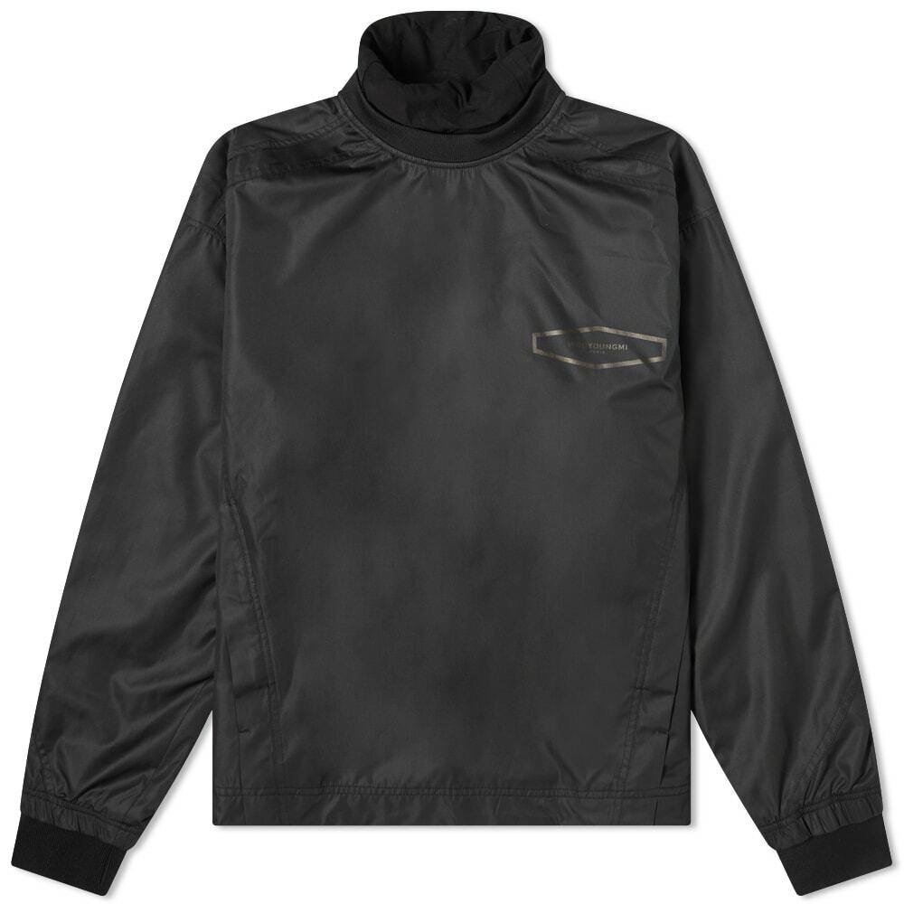 Wooyoungmi Men's Back Logo Crew Sweat in Black Wooyoungmi