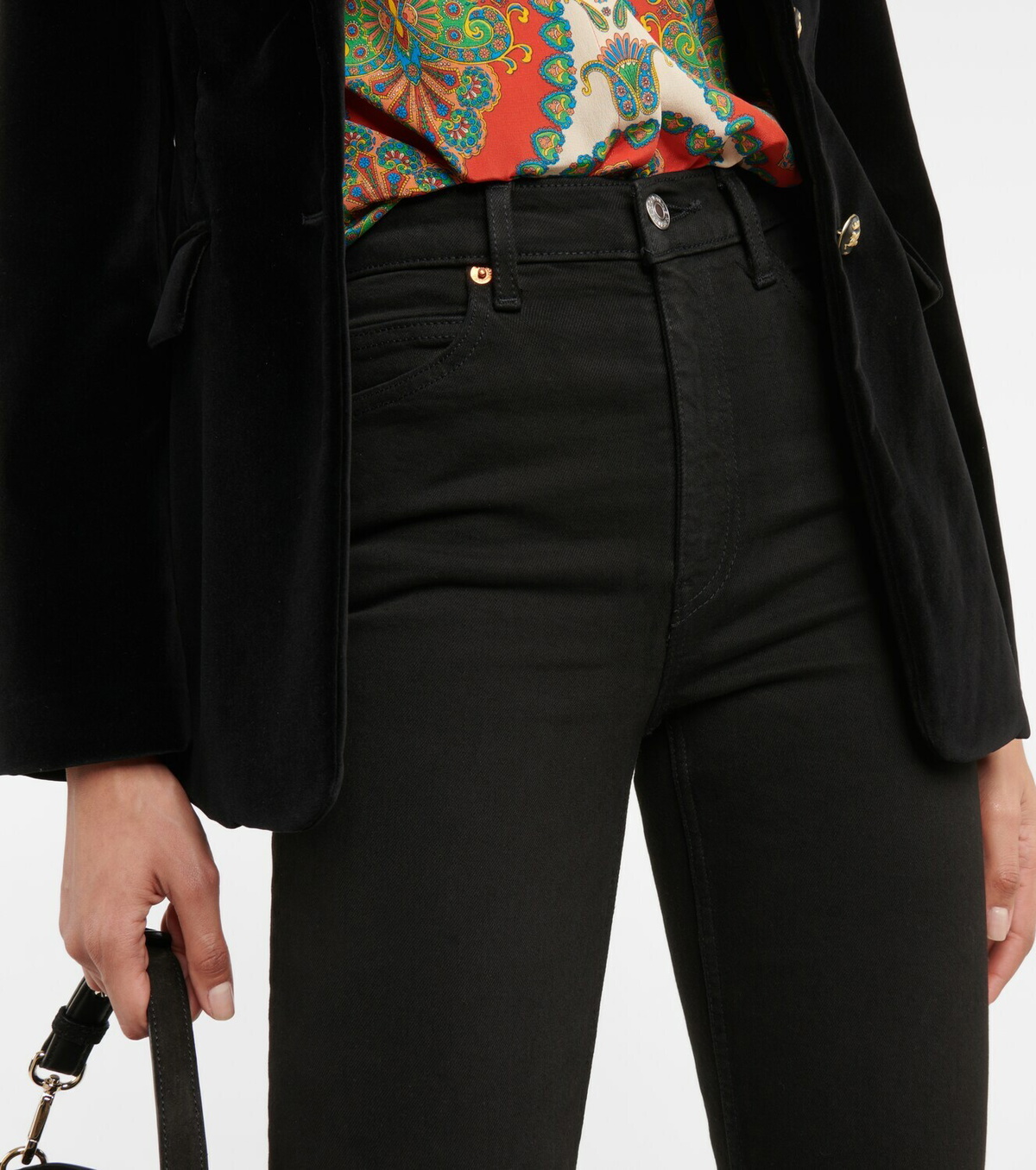 Re/Done - High-rise straight jeans Re/Done