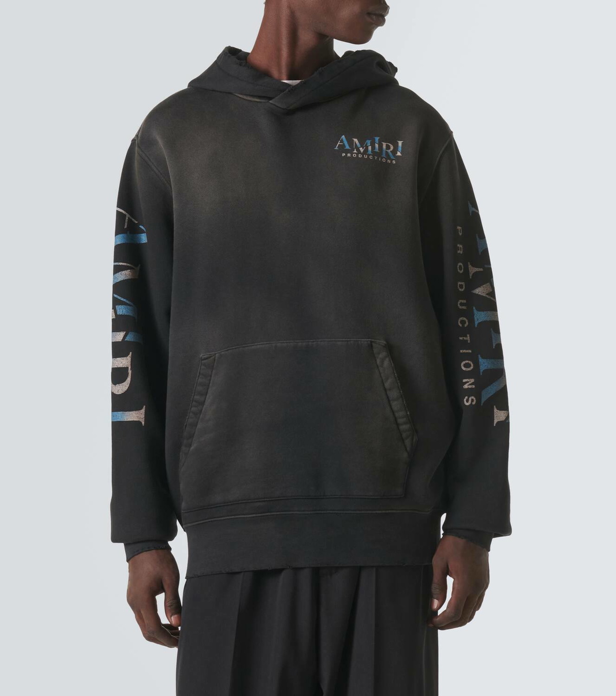 Amiri Theatre Masks cotton jersey hoodie Amiri