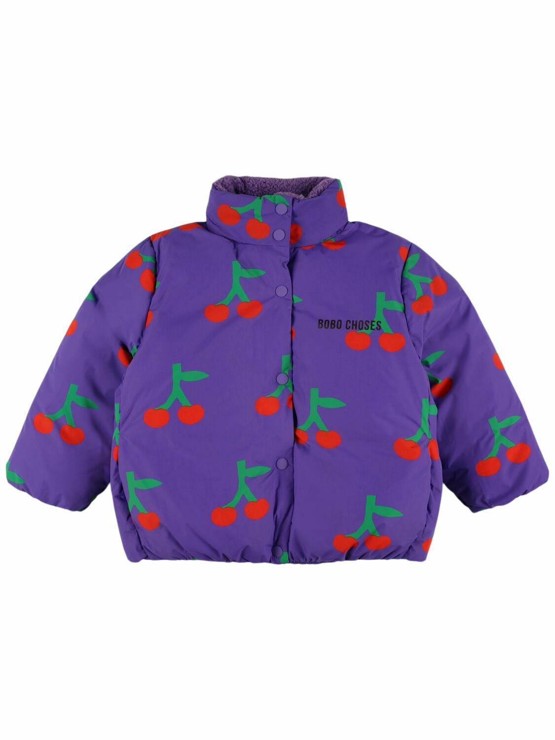 BOBO CHOSES Cherry Recycled Nylon Puffer Jacket Bobo Choses