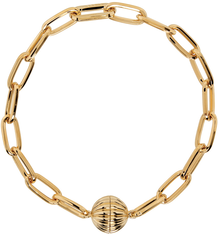 Lanvin Gold Arpege Link Necklace Lanvin