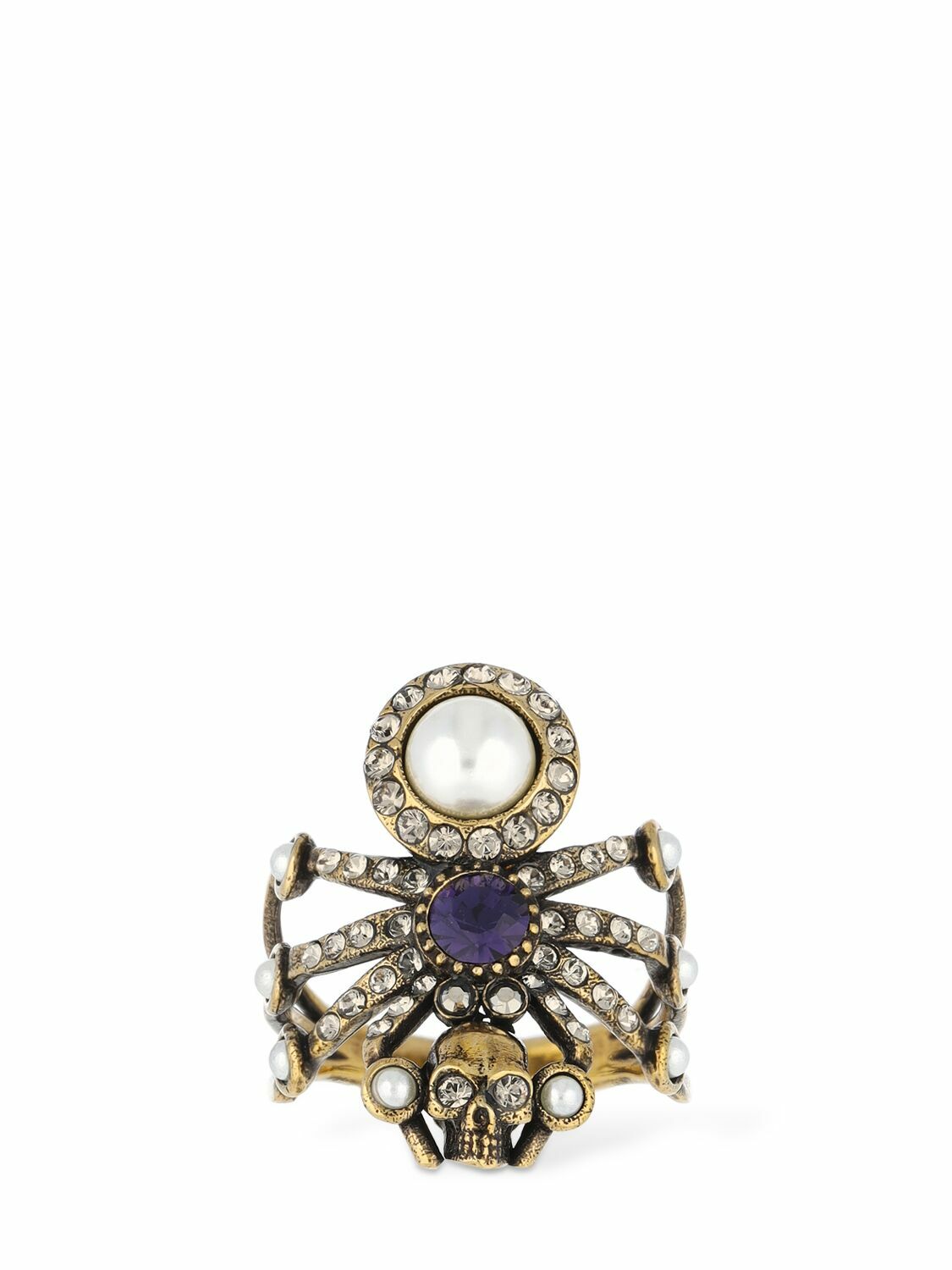 ALEXANDER MCQUEEN - Spider Brass Ring Alexander McQueen