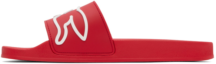 ICECREAM Red Running Dog Slides ICECREAM