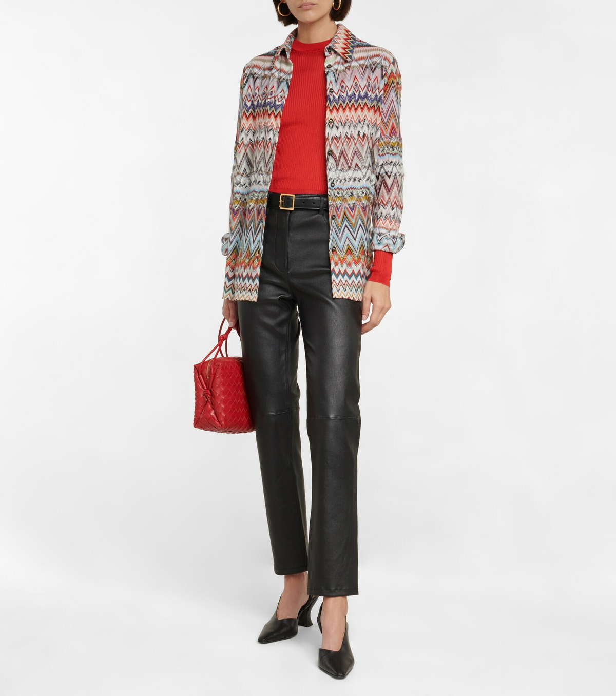 Missoni - Zig-zag knit shirt Missoni