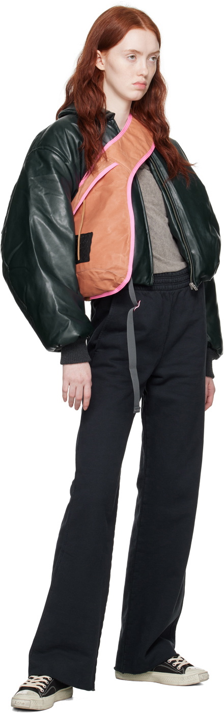 Acne Studios Pink Sling Backpack Acne Studios