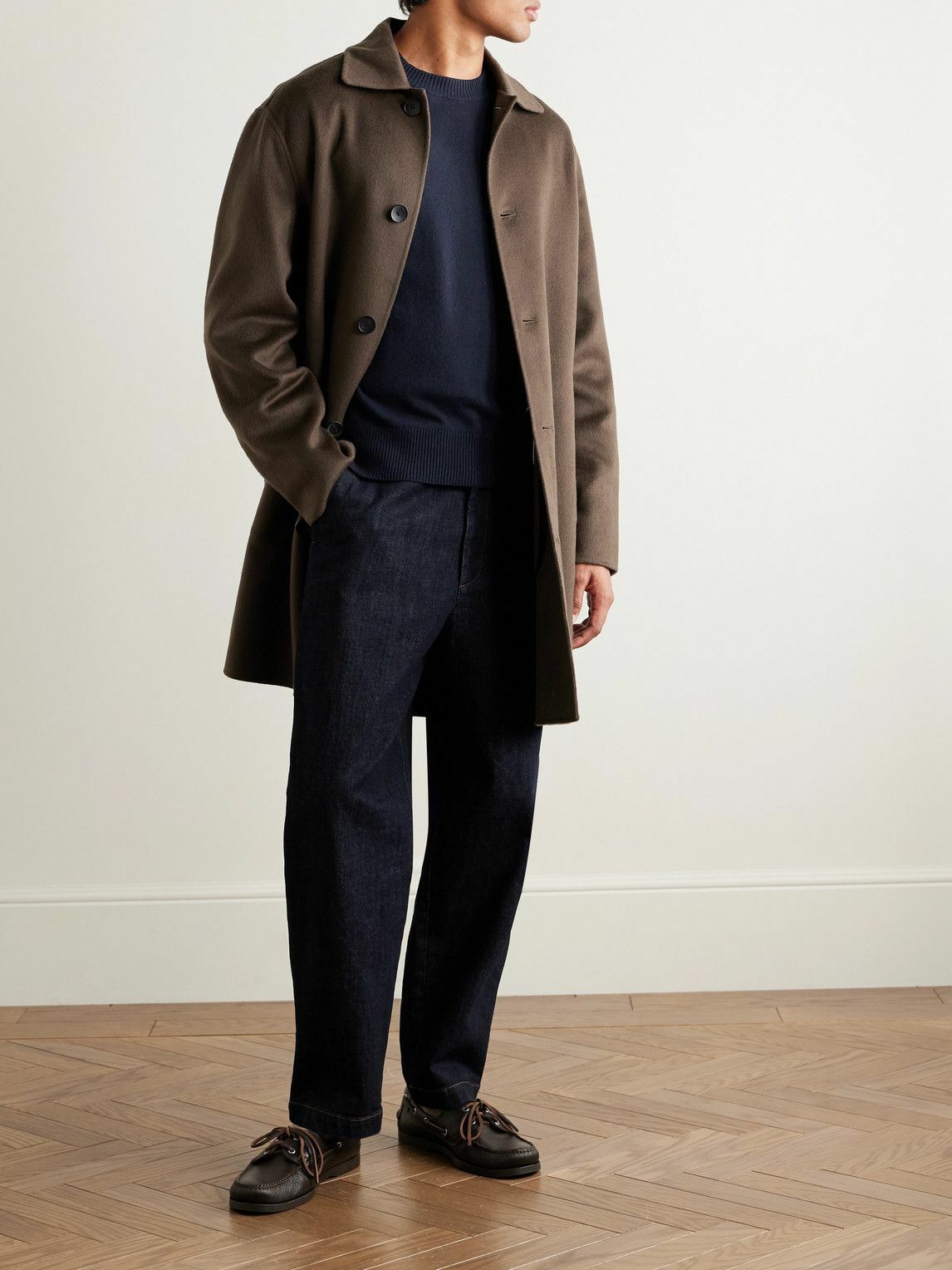 PIACENZA 1733 - Slim-Fit Cashmere Sweater - Blue Piacenza Cashmere