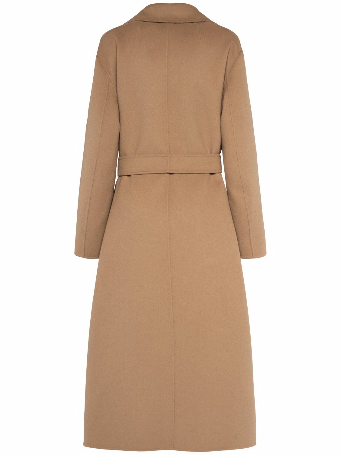'S MAX MARA Livia Belted Wool Long Coat S Max Mara