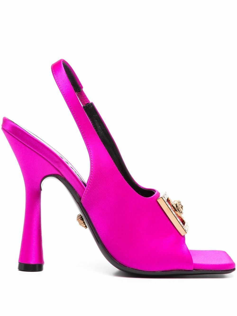 VERSACE - Satin Heel Sandals Versace