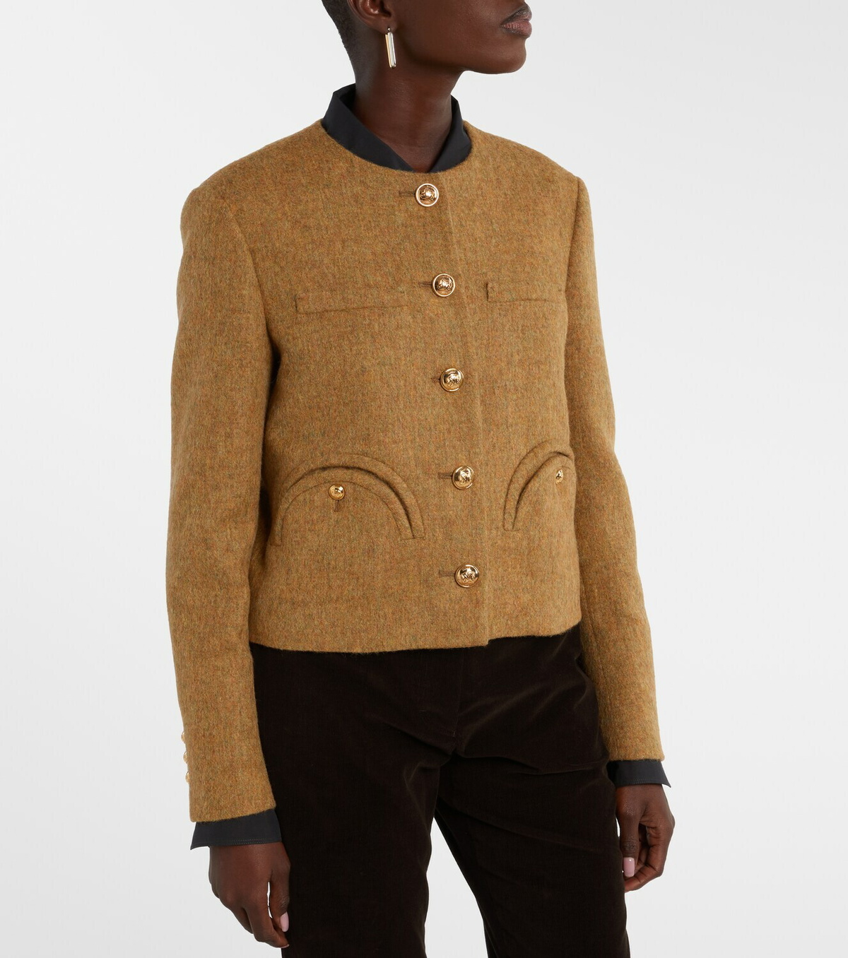 Blazé Milano Shamo virgin wool tweed jacket Blaze Milano