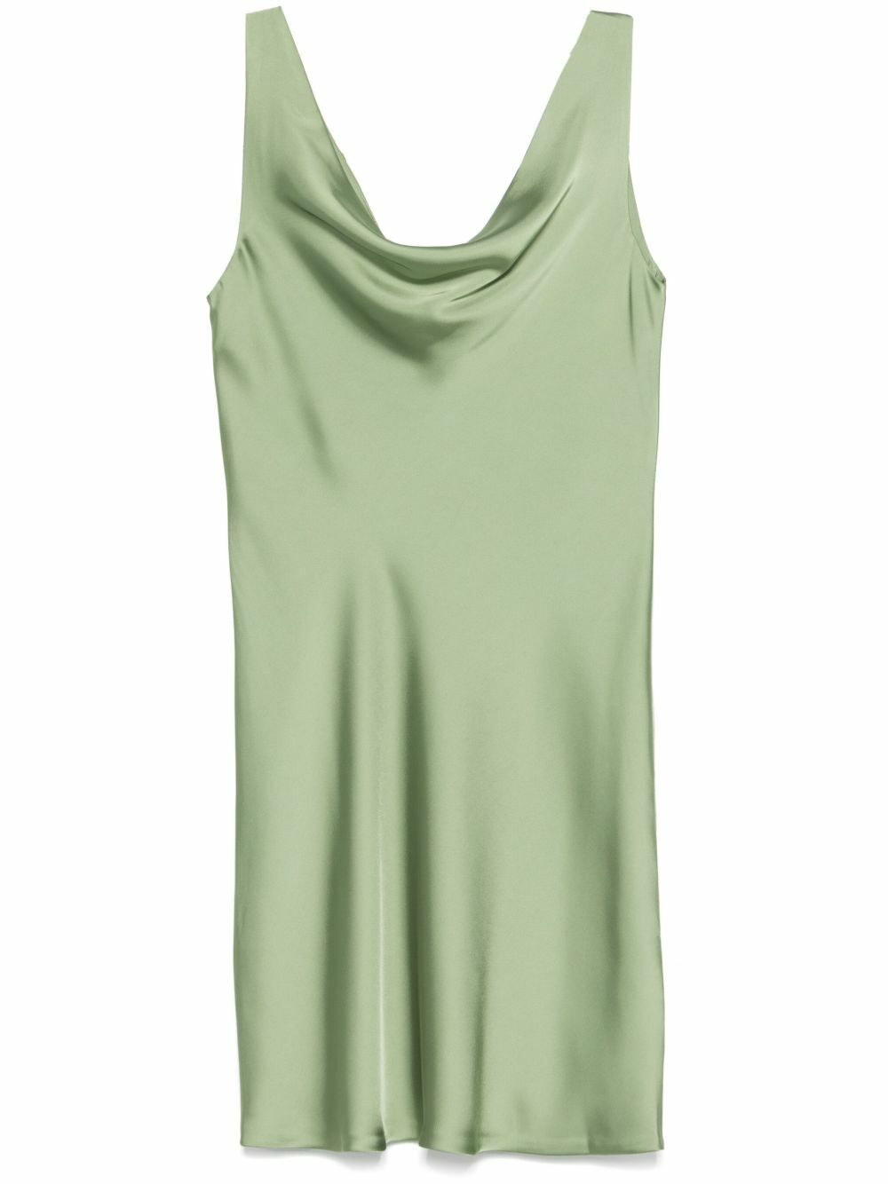 Norma Kamali Green Maria Mini Dress Norma Kamali