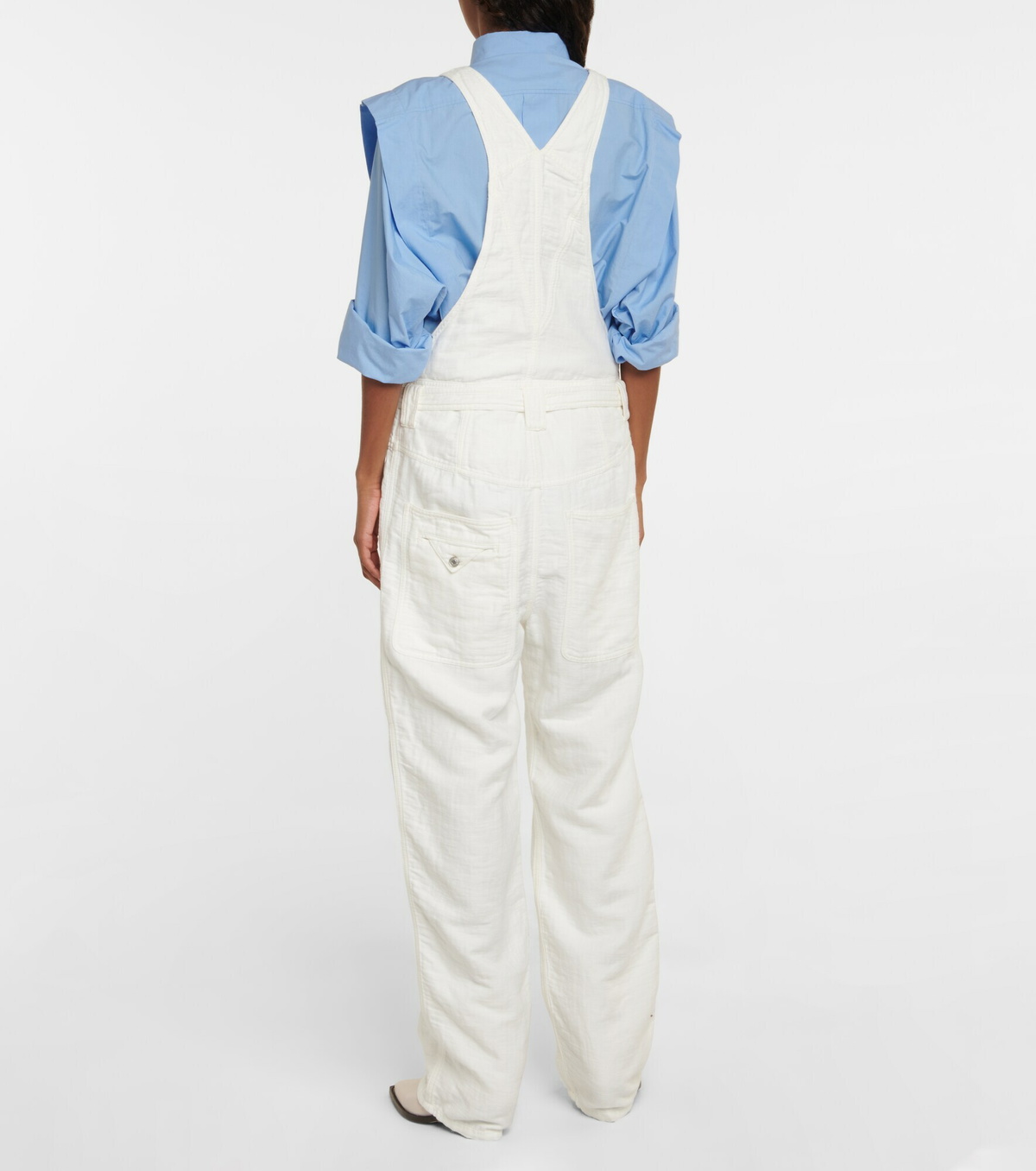 Isabel Marant - Keisha cotton and linen overalls Isabel Marant