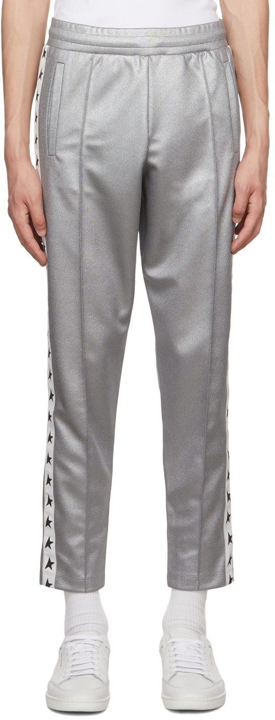 Golden Goose Silver Polyester Lounge Pants Golden Goose Deluxe Brand