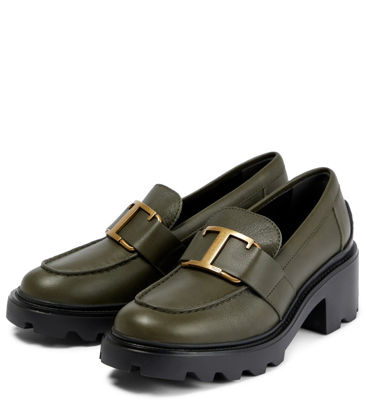 Tod's - Timeless T leather platform loafers Tod's