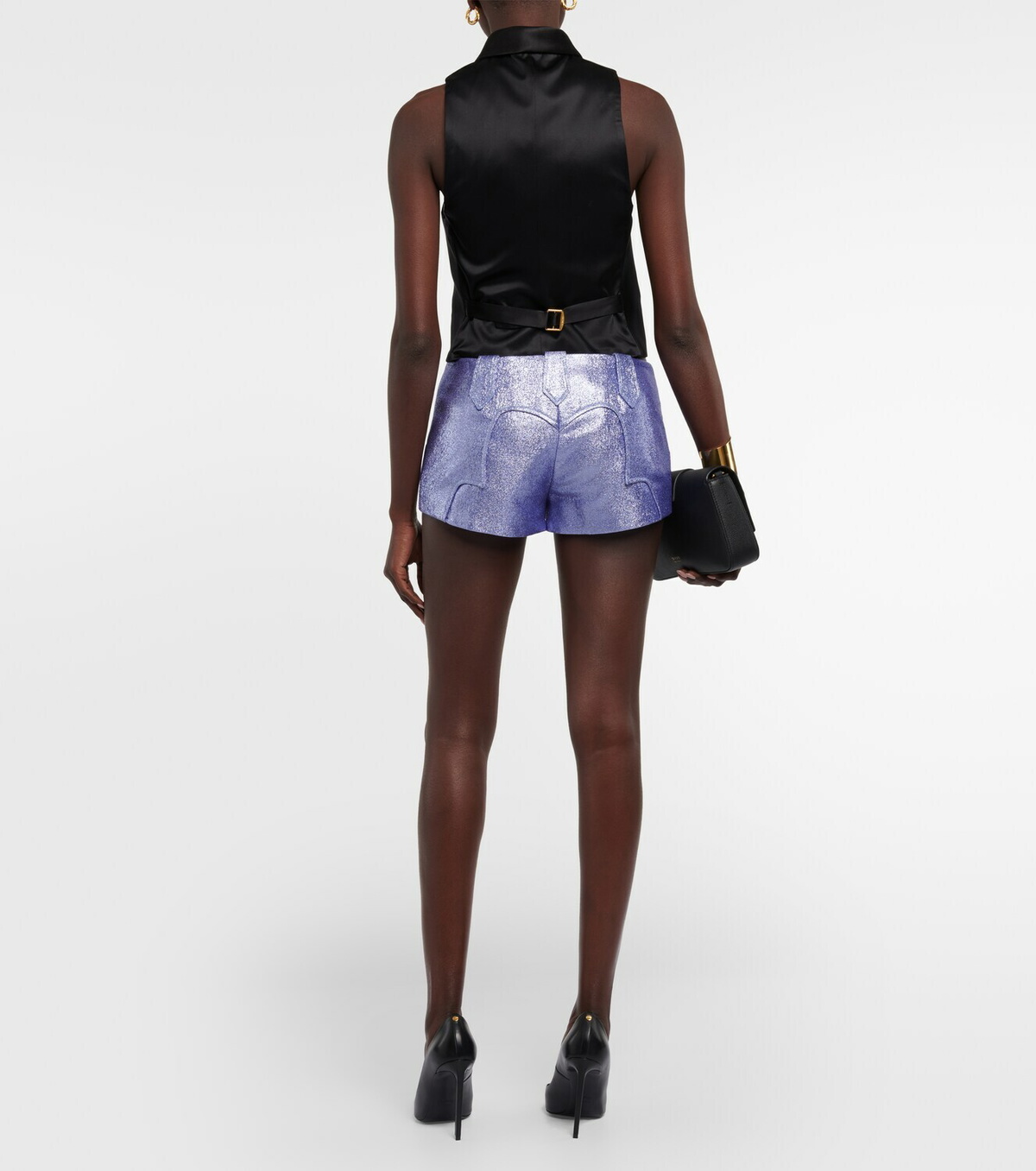 Tom Ford Iridescent sablé shorts TOM FORD