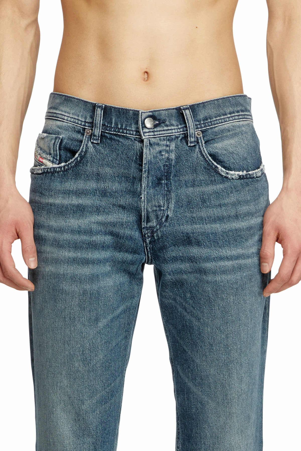 Diesel Regular Jeans - 2023 D-Finitive - Jeans Mens in Blue Diesel