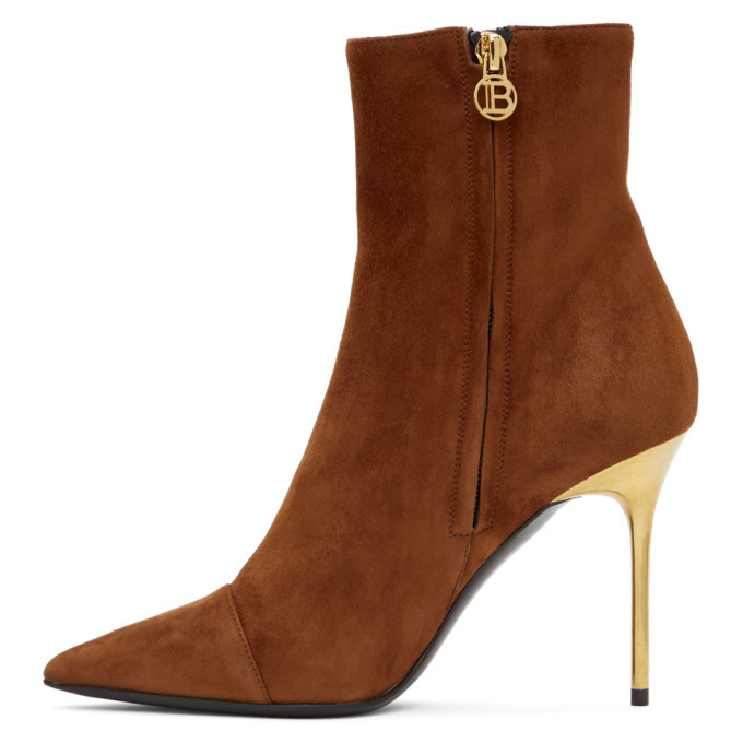 Balmain Brown Roni Boots Balmain