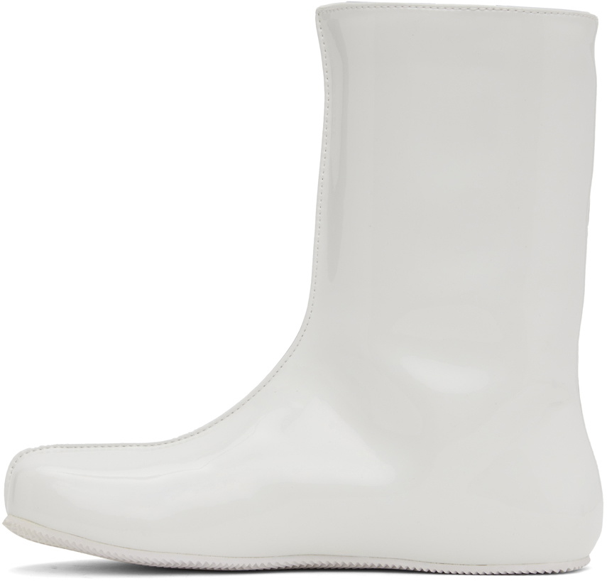 Rombaut SSENSE Exclusive Off-White Alien Barefoot Boots Rombaut