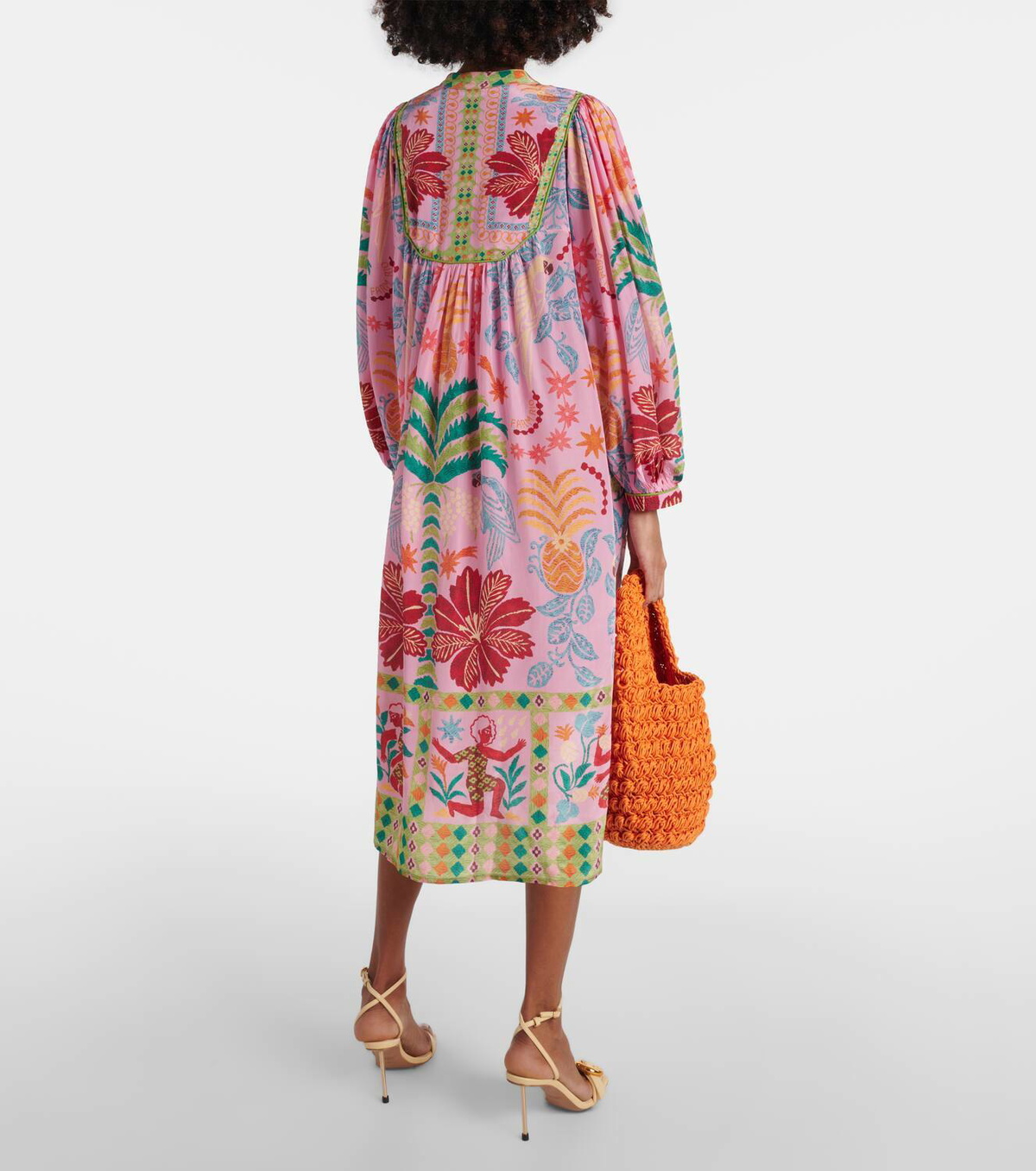 Farm Rio Fruits Queen printed midi dress Farm Rio