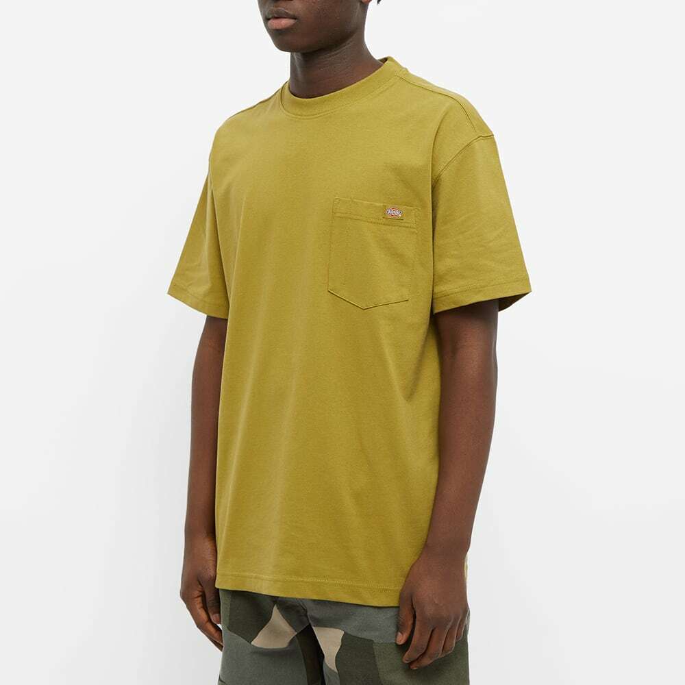 Dickies Men's Porterdale Pocket T-Shirt in Green Moss Dickies Construct