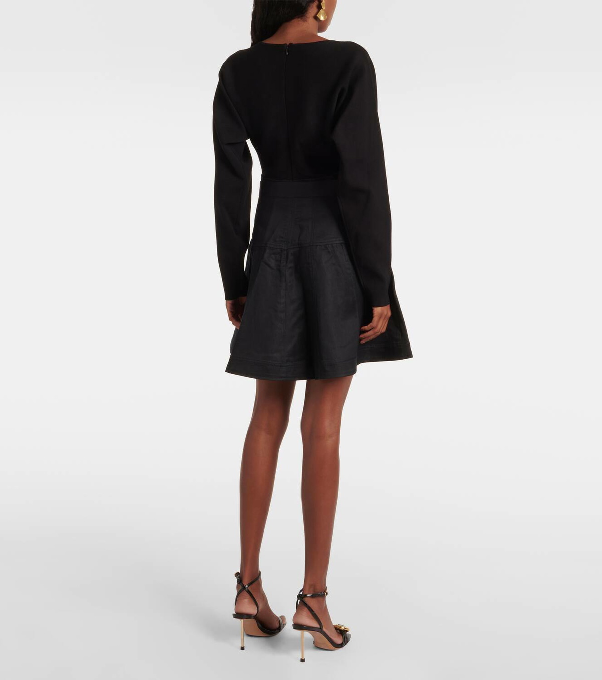 Ulla Johnson Aremi twill-trimmed minidress Ulla Johnson