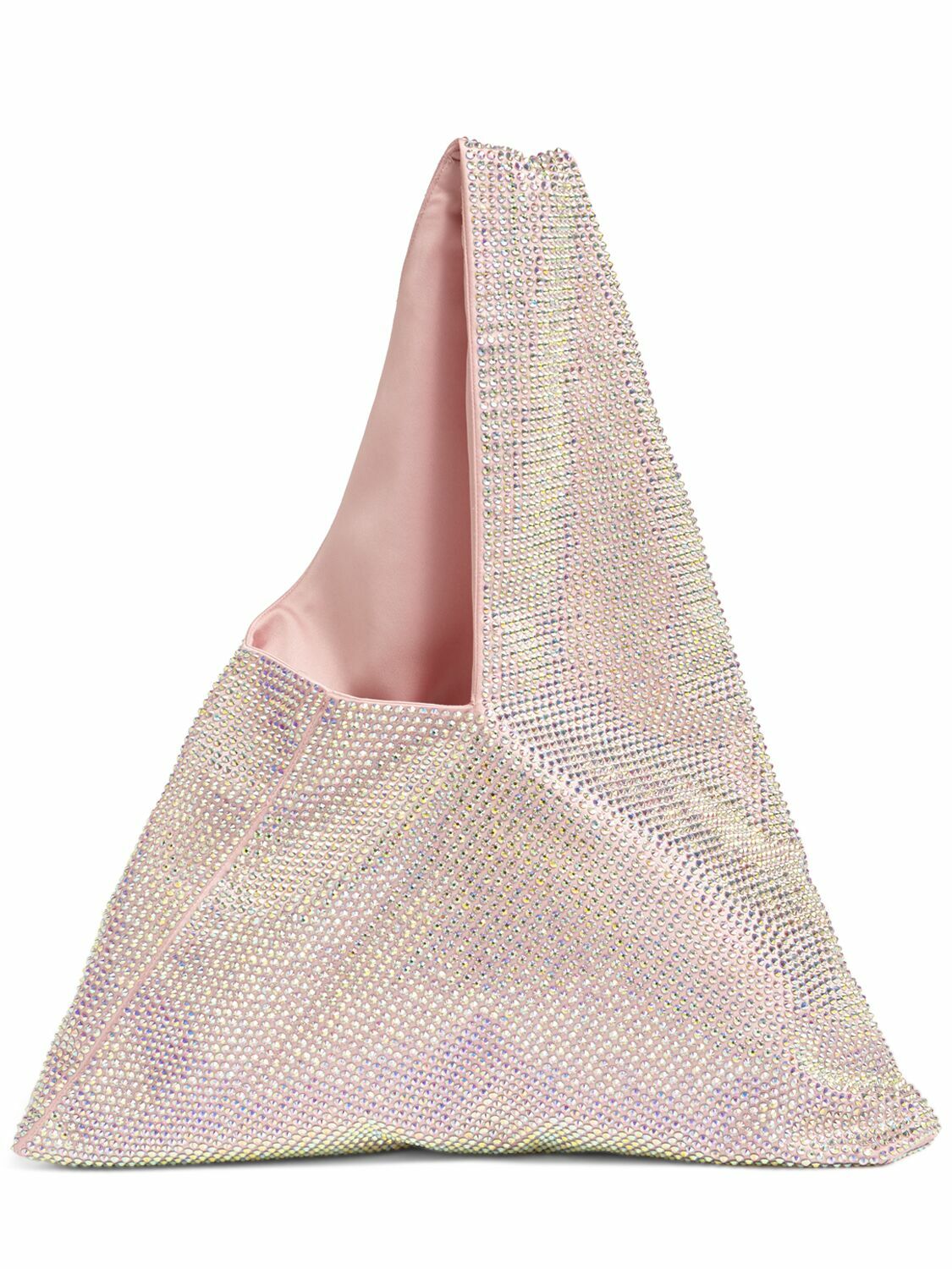 GIUSEPPE DI MORABITO - All Over Crystal Shoulder Bag Giuseppe di Morabito