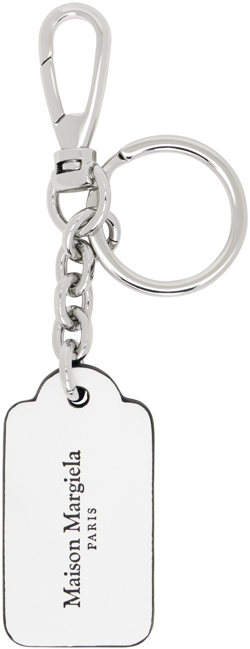 Maison Margiela Silver Tag Small Keychain Maison Margiela