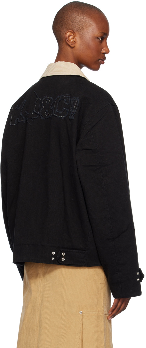 Kijun Black Logo Work Jacket Kijun