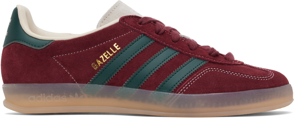 adidas Originals Burgundy Gazelle Indoor Sneakers adidas Originals