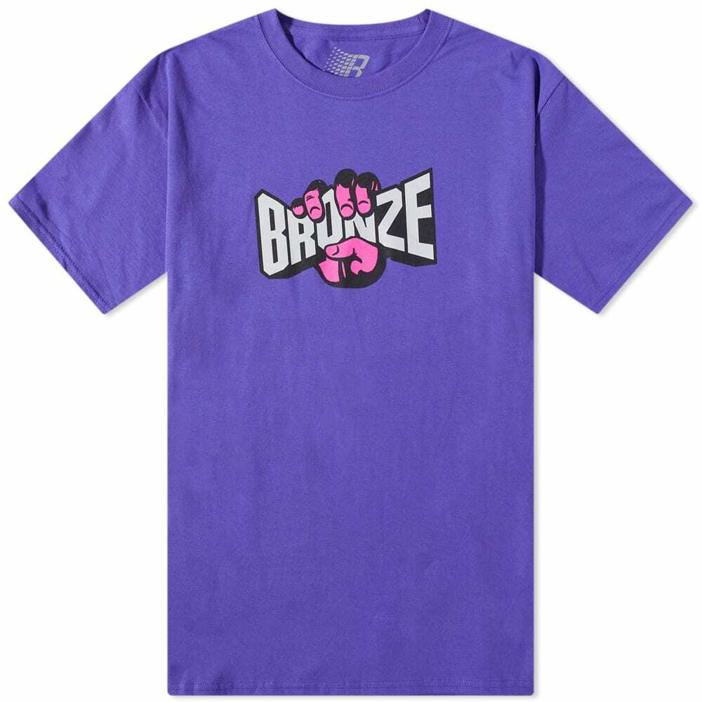 Bronze 56k Men's Brunch T-Shirt in Purple Bronze 56k