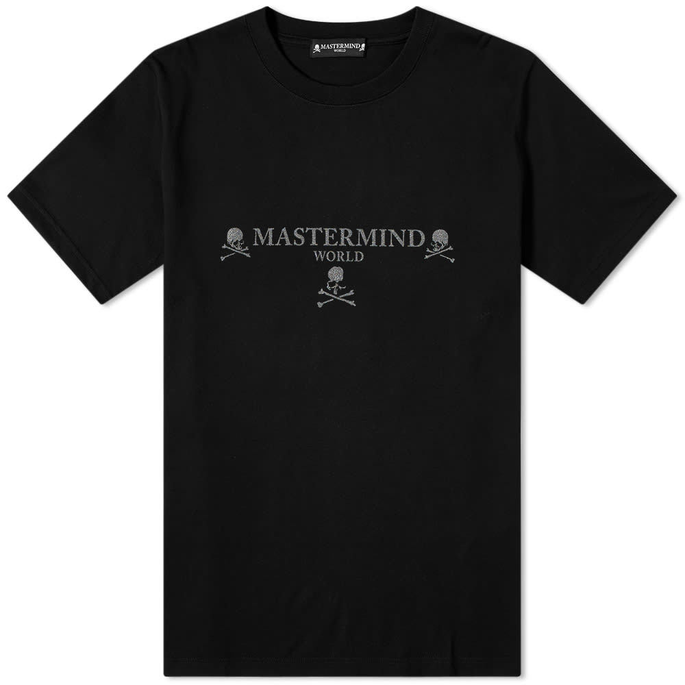 MASTERMIND WORLD Glass Bead Regular Tee MASTERMIND WORLD