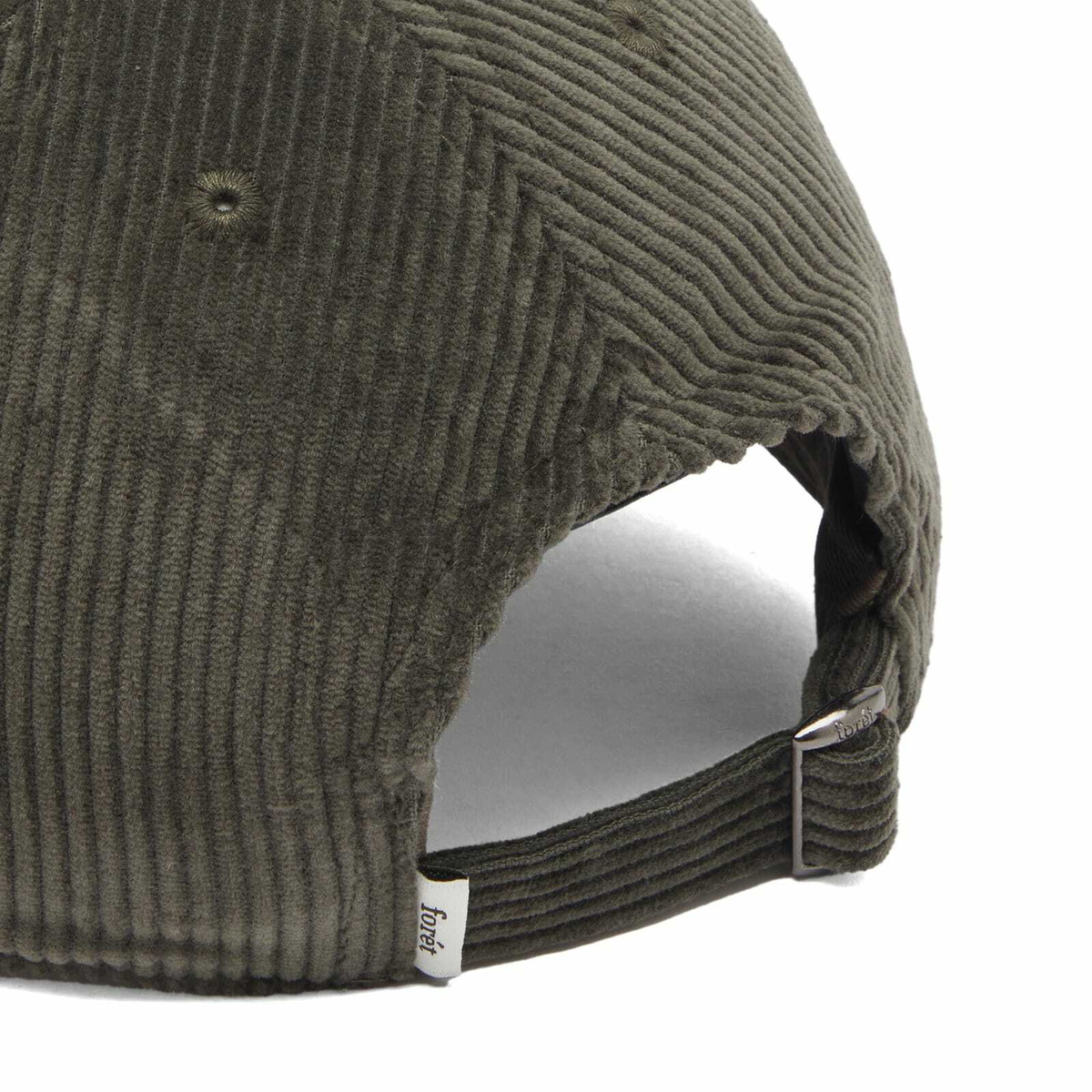 Foret Men's Hawk Cap in Dark Moss Corduroy Foret