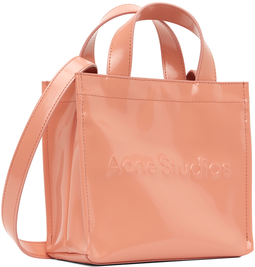 Acne Studios Pink Mini Logo Bag Acne Studios