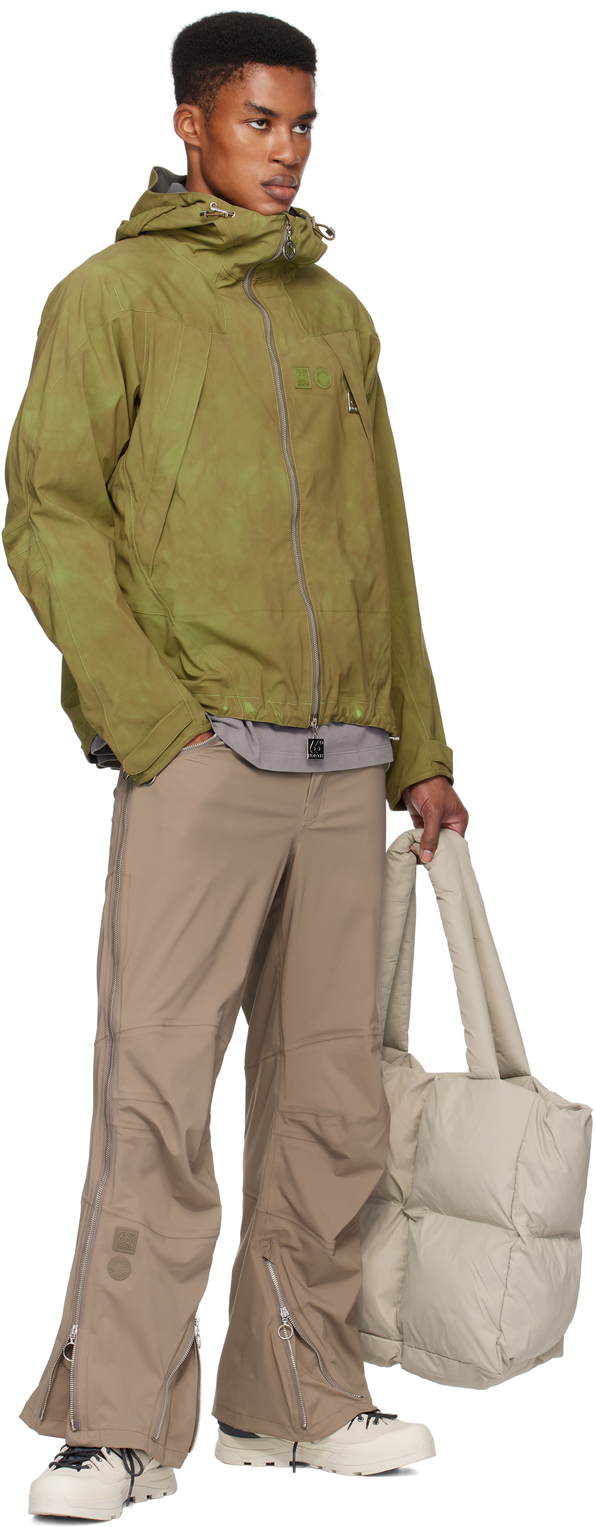 Charlie Constantinou Green & Brown 66°North Edition Dyed Jacket Charlie ...