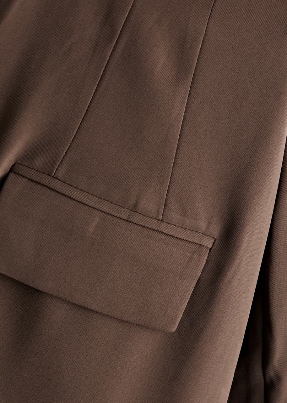 Odd Muse Ultimate Muse Wide-leg Trousers Chocolate Odd Muse